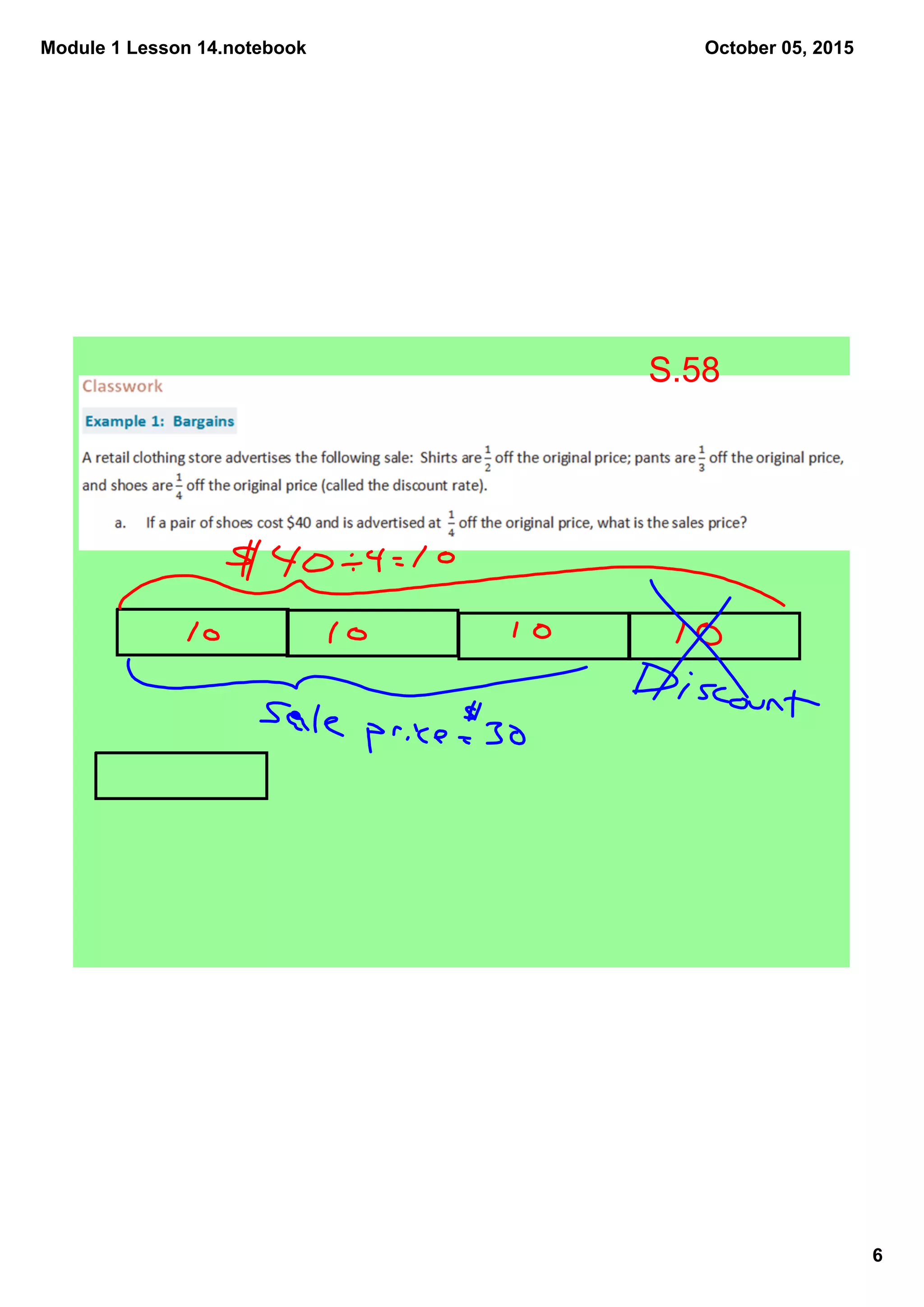 Module 1 lesson 14 | PDF