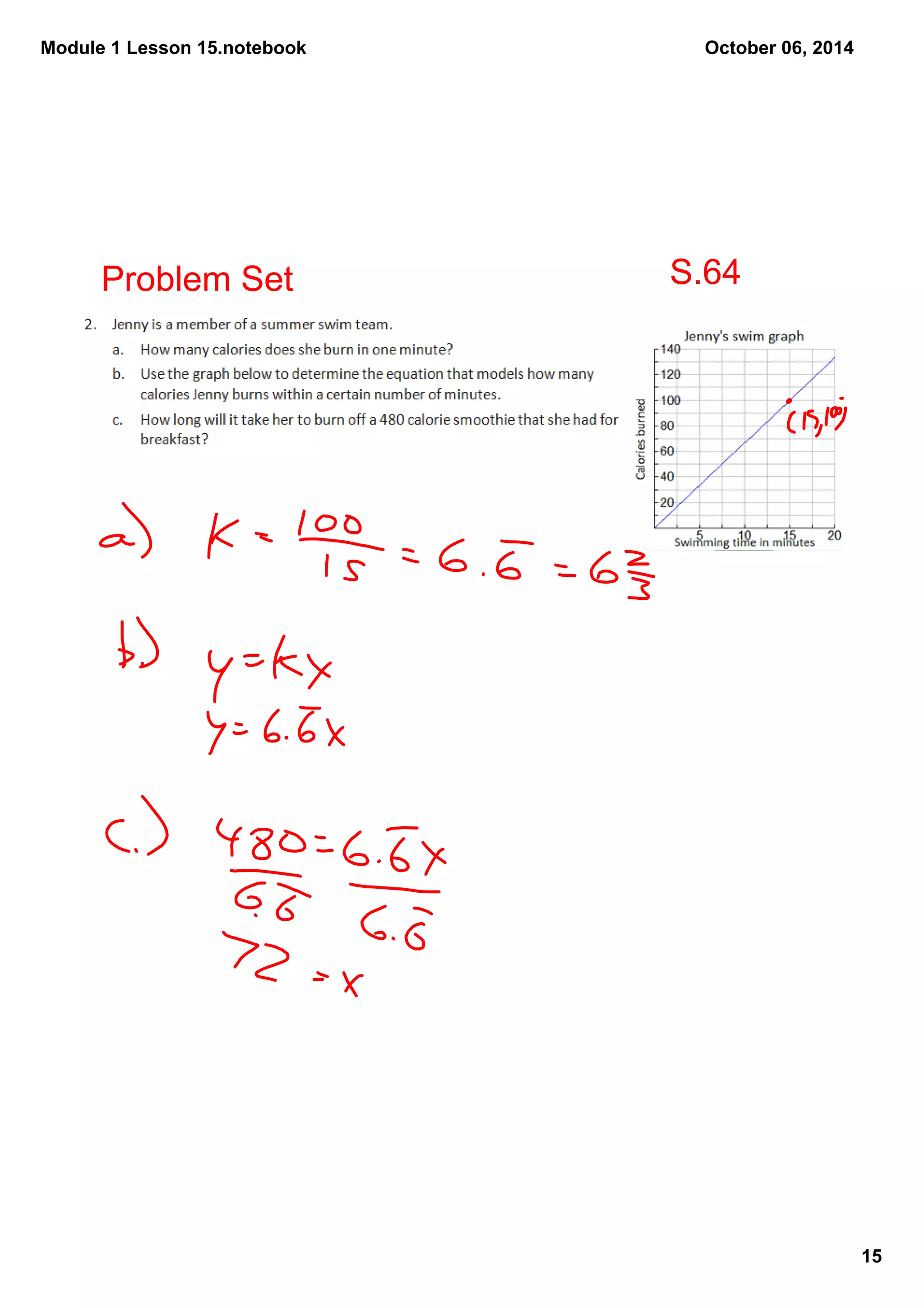 Module 1 lesson 15 | PDF