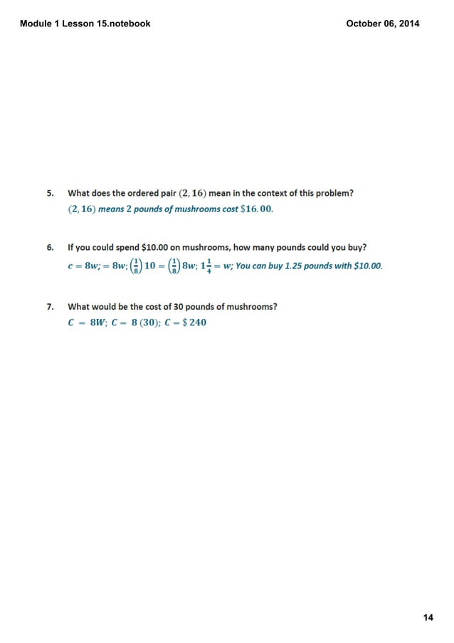 Module 1 lesson 15 | PDF