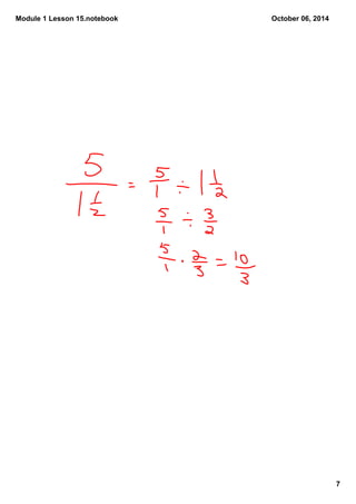 Module 1 lesson 15 | PDF