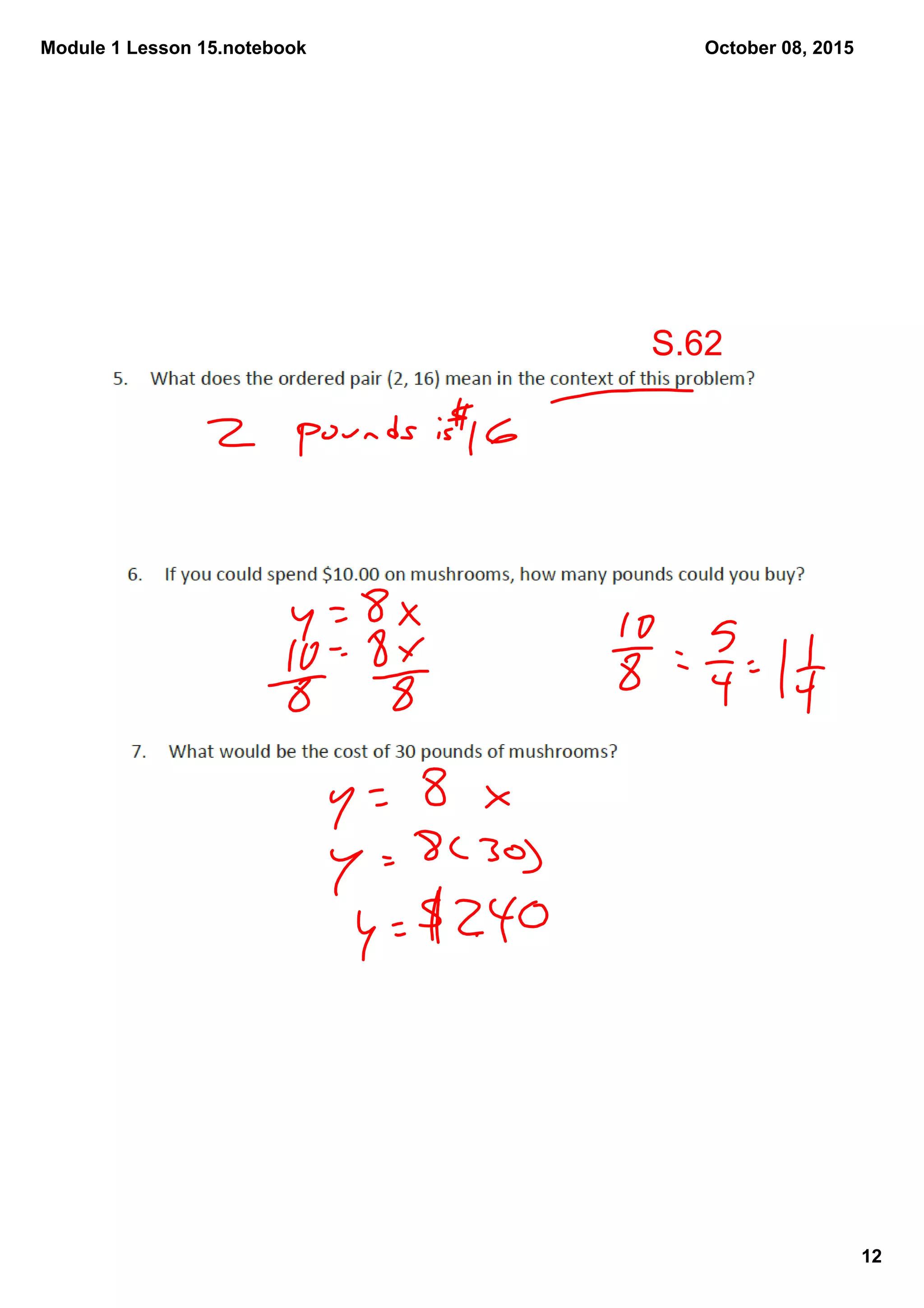 Module 1 lesson 15 | PDF