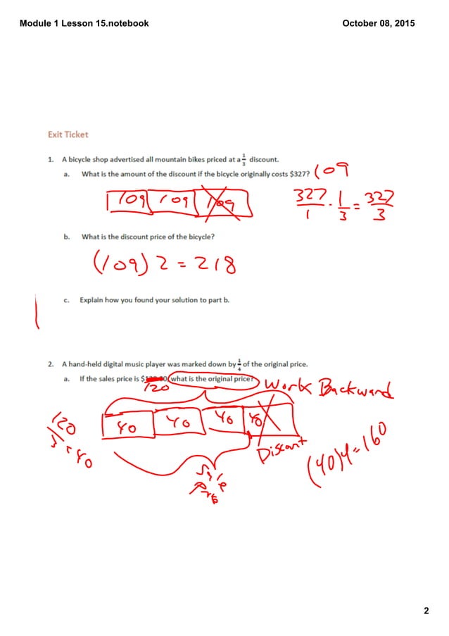 Module 1 lesson 15 | PDF