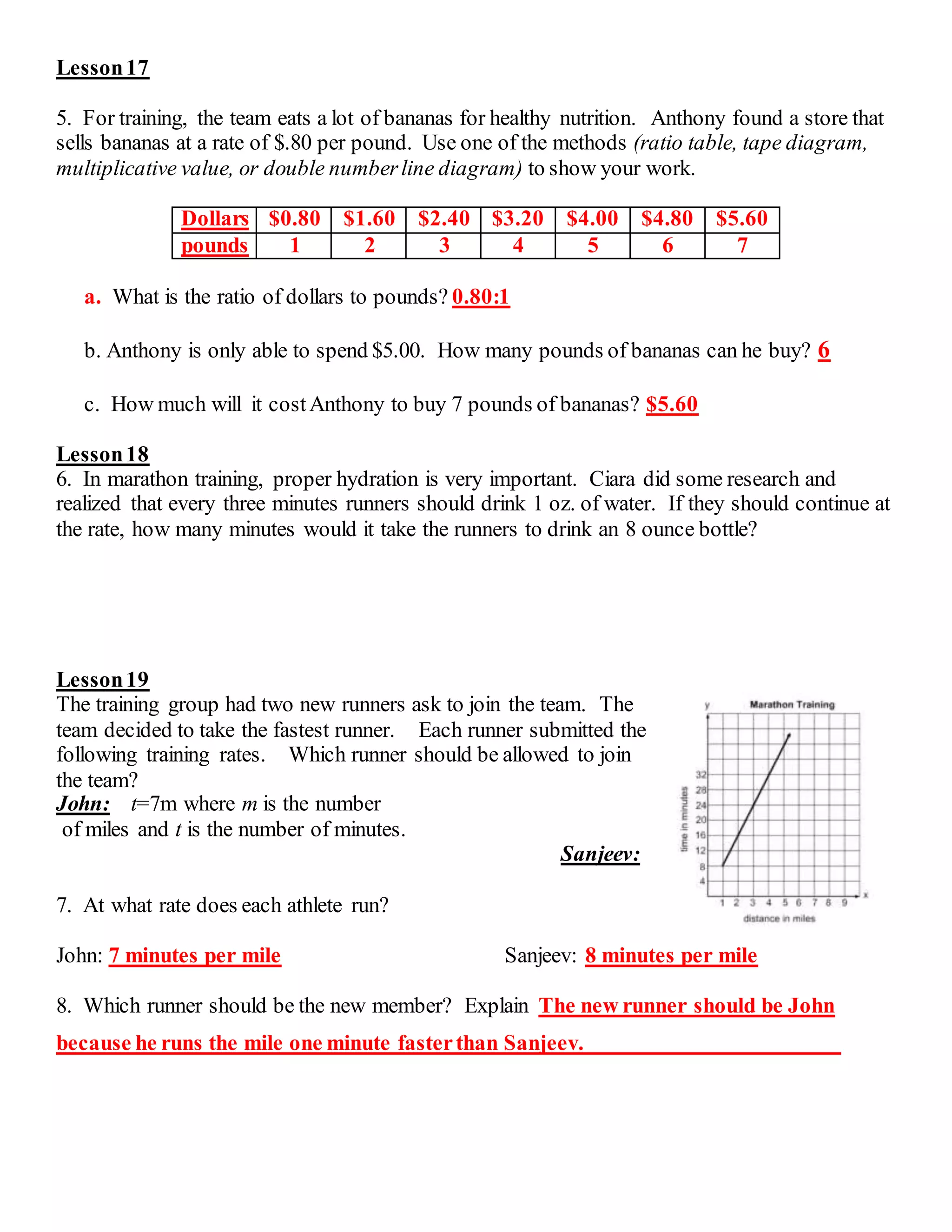 Module 1 lesson 16 23 review | PDF