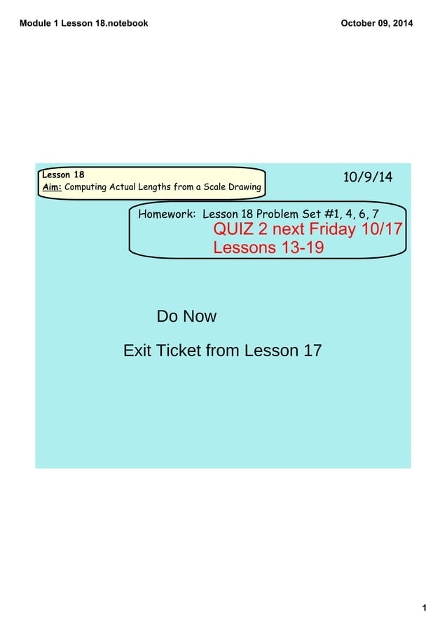 Module 1 lesson 18 | PDF | Drawing and Sketching | Arts and Crafts