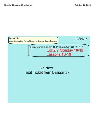 Module 1 lesson 18 | PDF