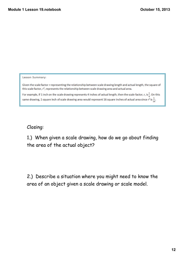 Module 1 lesson 19 | PDF