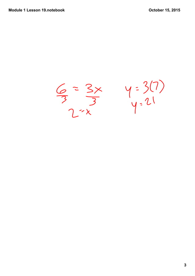 Module 1 lesson 19 | PDF
