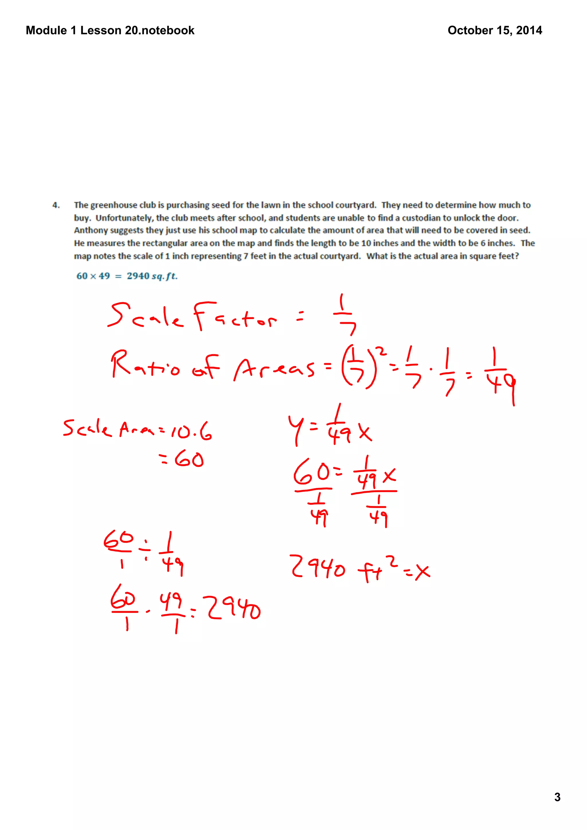 Module 1 lesson 20 | PDF | Science