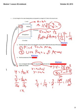 Module 1 lesson 20 | PDF