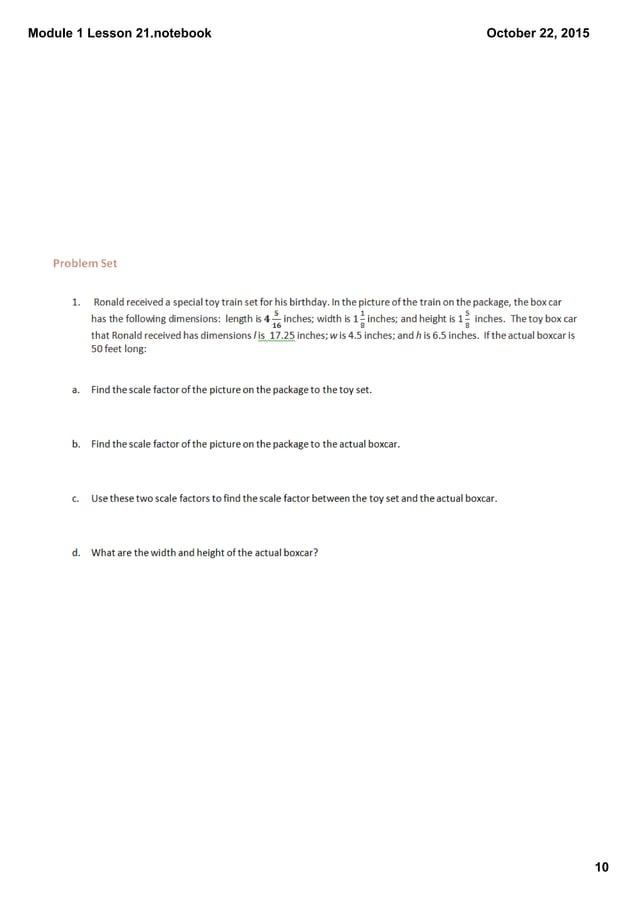 Module 1 lesson 21 | PDF