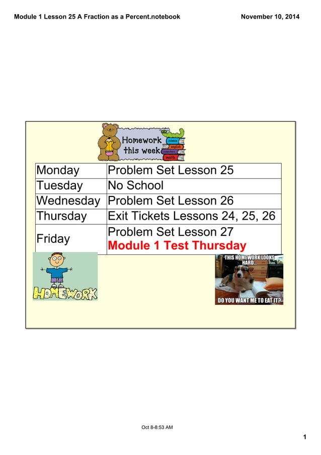 Module 1 lesson 25 | PDF