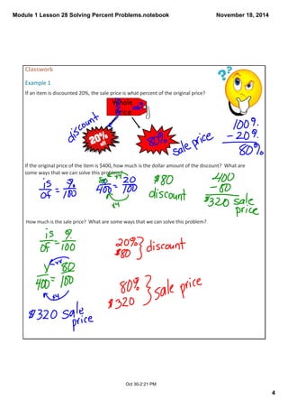 Module 1 lesson 28 | PDF