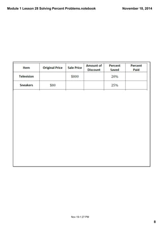 Module 1 lesson 28 | PDF