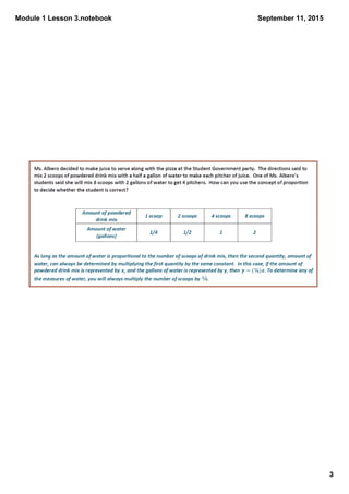 Module 1 lesson 3 | PDF