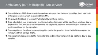 Module 1 lesson 3 ambulatory pmb (mco) | PPT