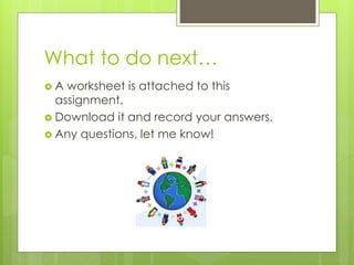 Module 1 lesson 3 assignment | PPTX