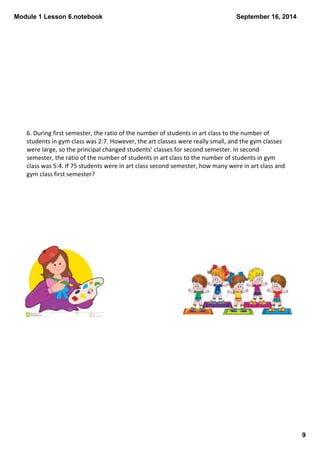 Module 1 lesson 6 | PDF