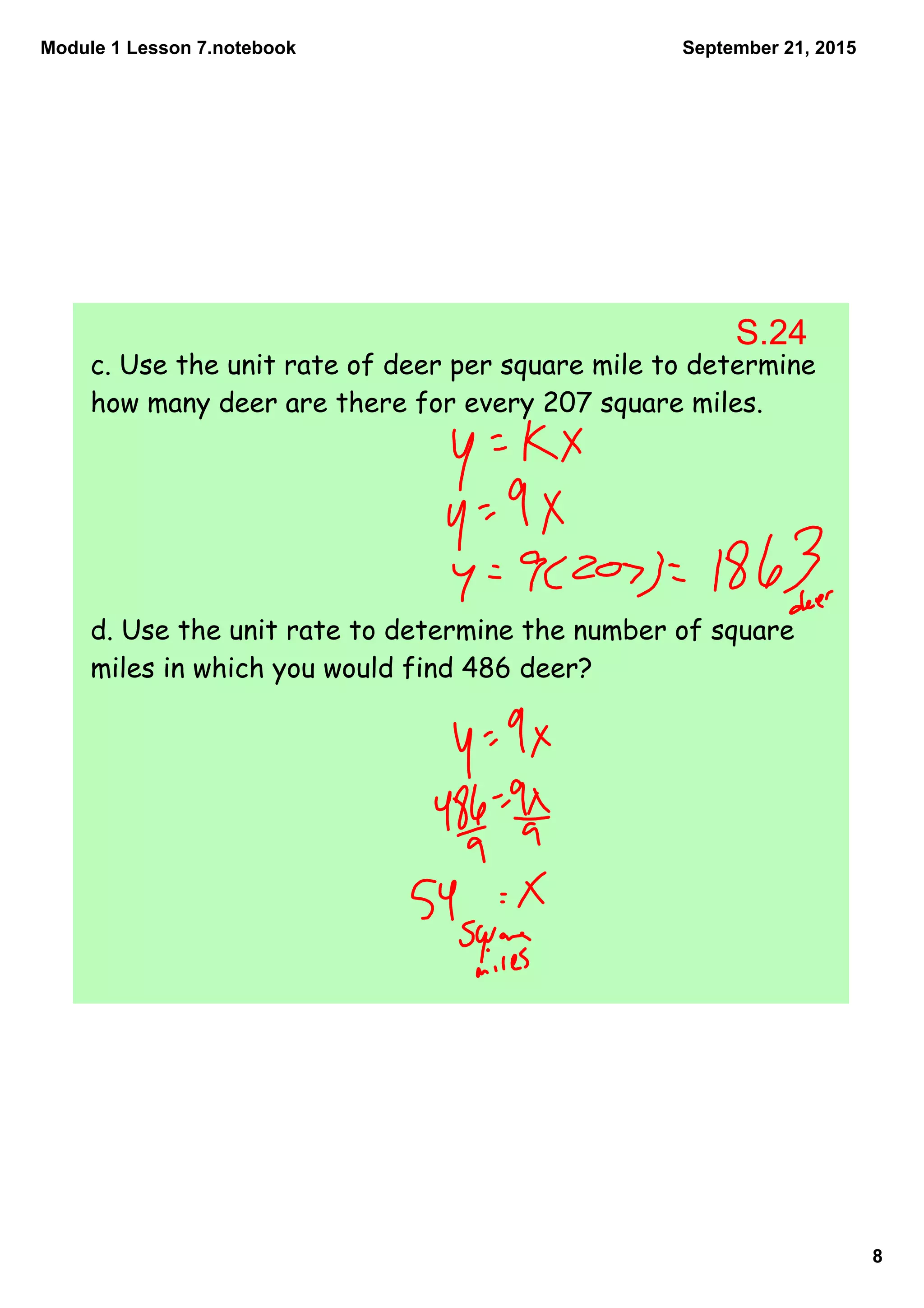 Module 1 lesson 7 | PDF
