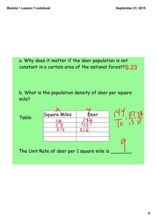 Module 1 lesson 7 | PDF