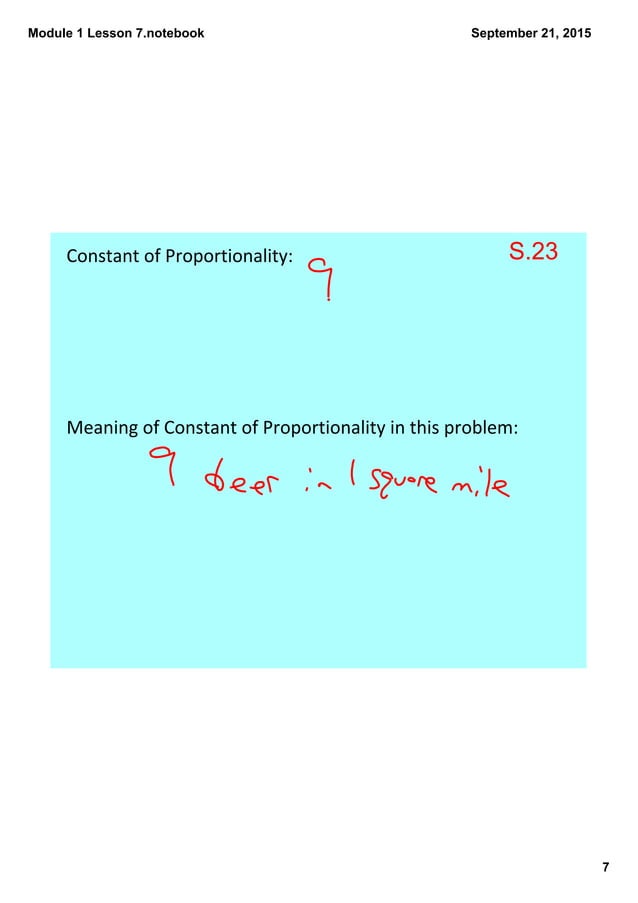 Module 1 lesson 7 | PDF