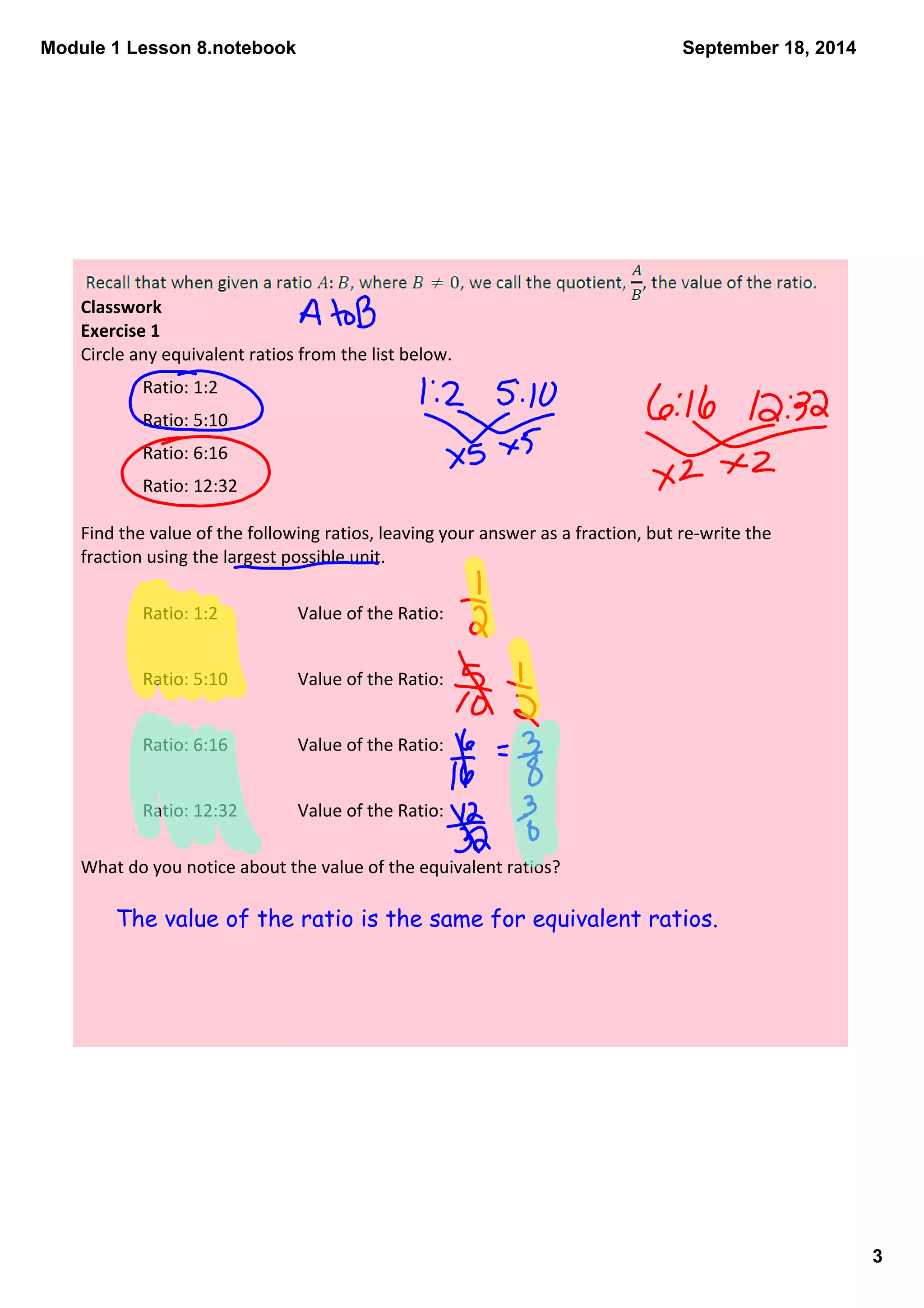Module 1 lesson 8 | PDF