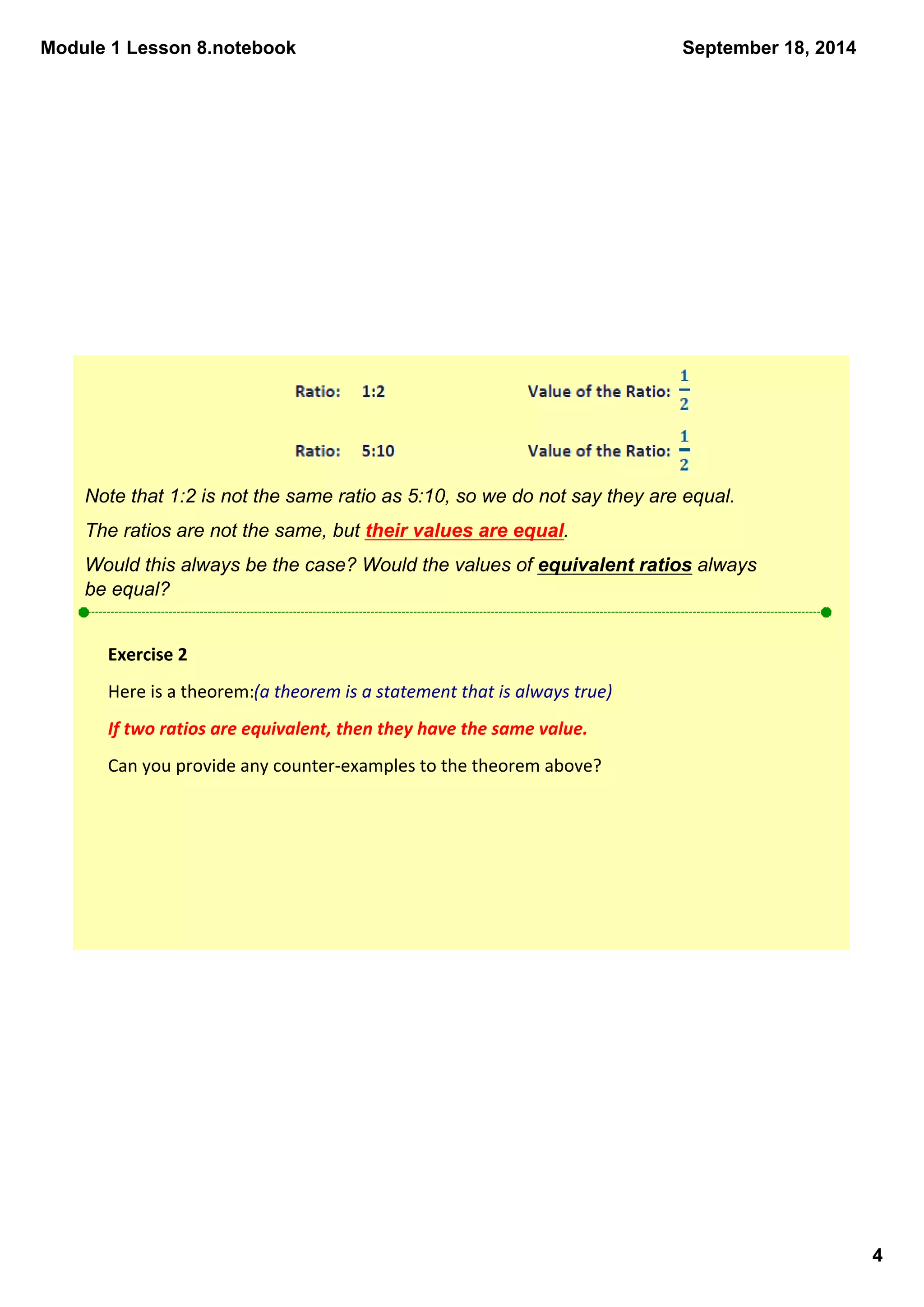 Module 1 lesson 8 | PDF