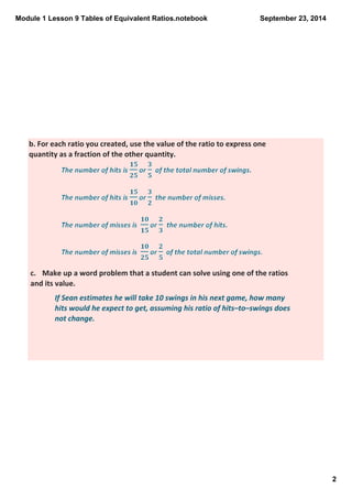 Module 1 lesson 9 | PDF