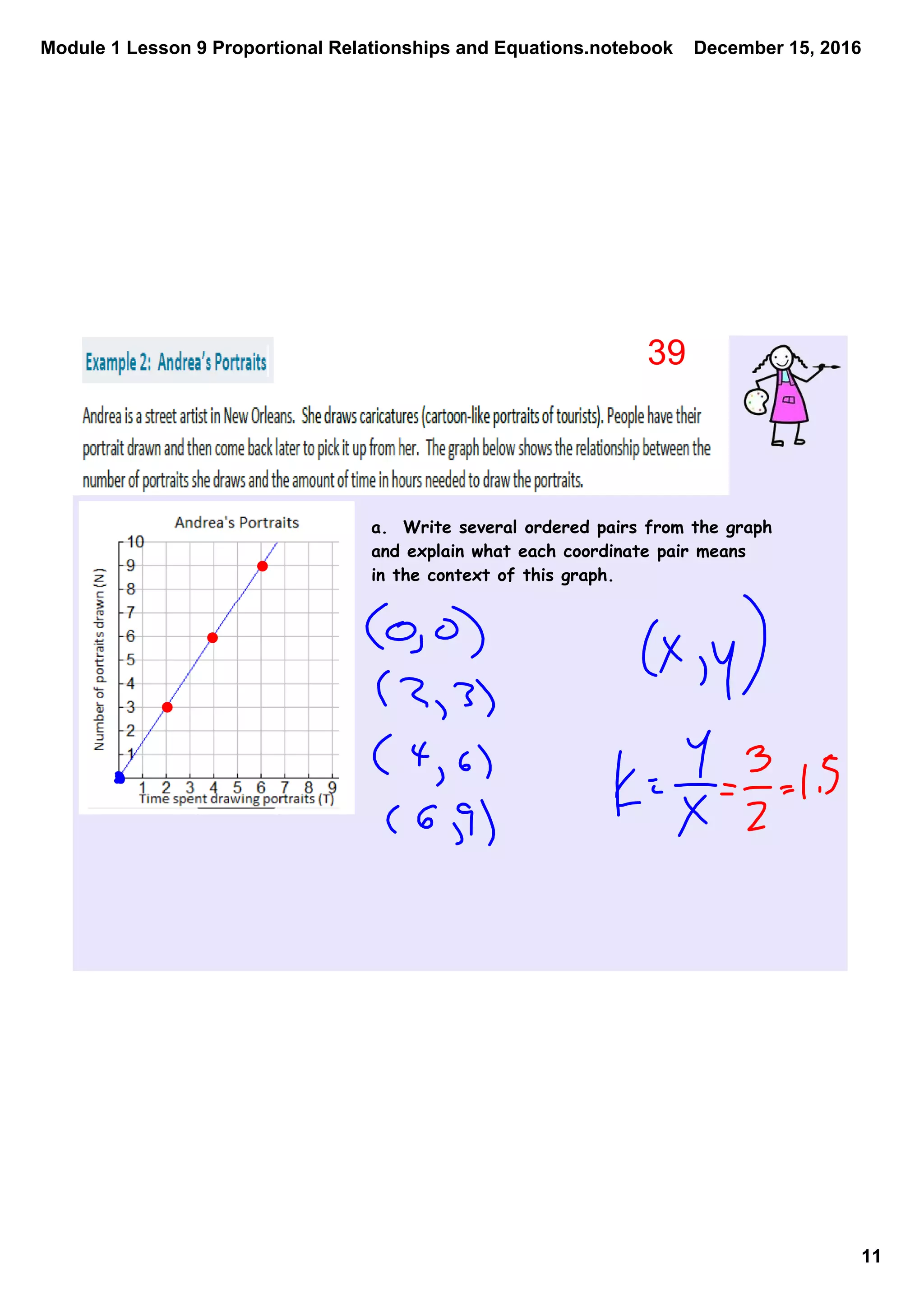 Module 1 lesson 9 proportional relationships and equations | PDF
