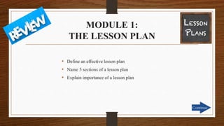 Module 1 Lesson Plan HTML Embedded on Website.pptx