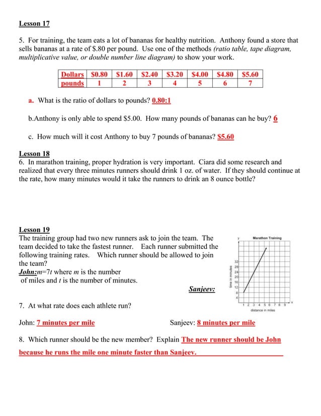 Module 1 lessons 16 23 review | PDF