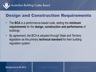 Module 1 - Introduction to the BCA | PPT