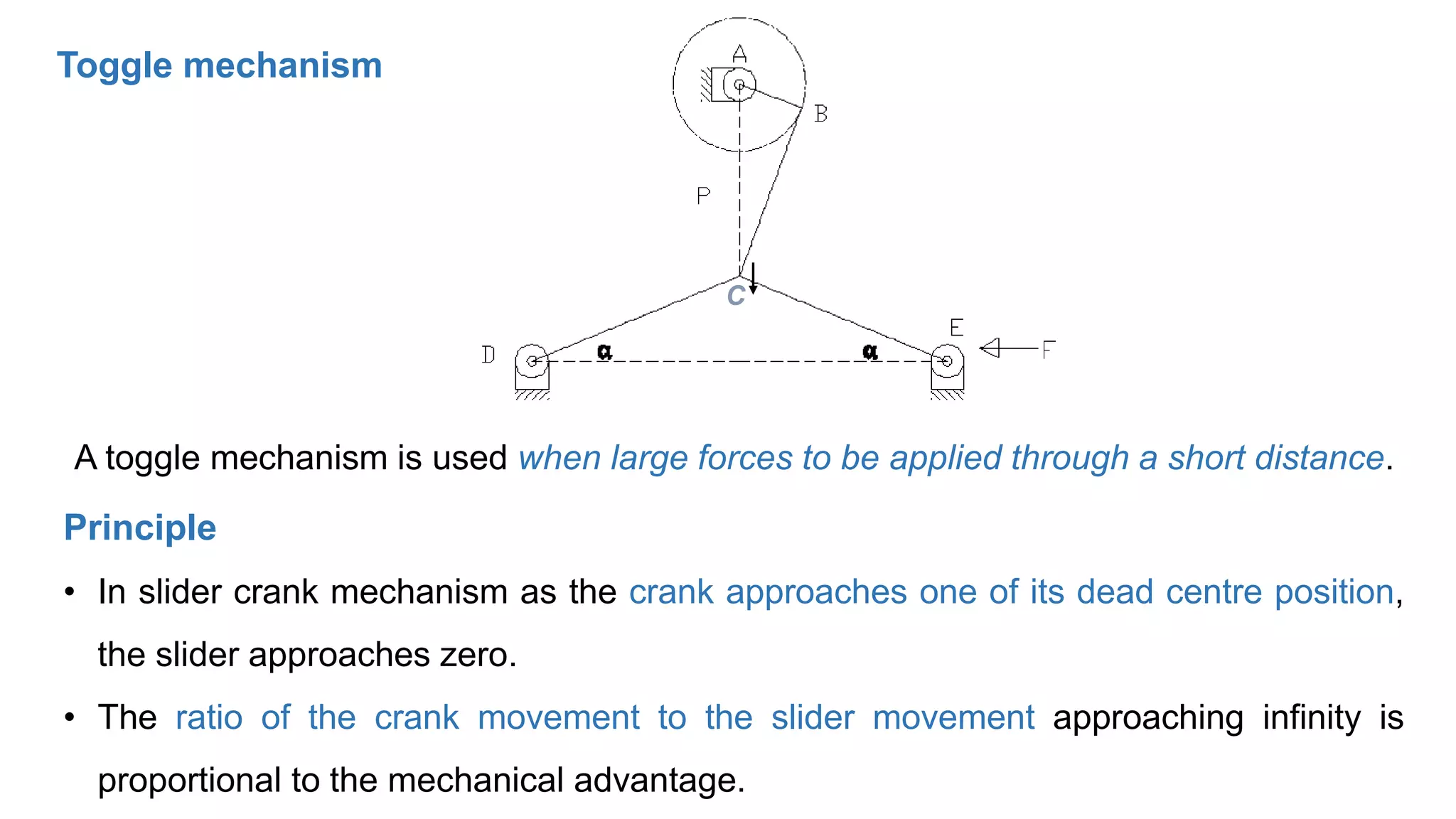 Module 1 mechanisms | PPTX