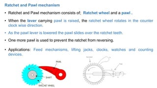 Module 1 mechanisms | PPTX