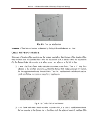 Module 1 mechanisms and machines | PDF | Physics | Science