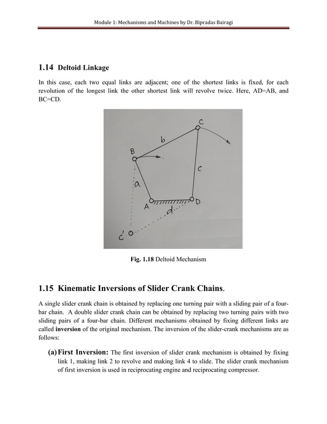 Module 1 mechanisms and machines | PDF | Physics | Science