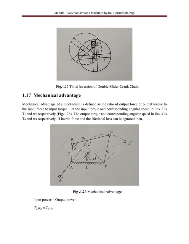 Module 1 mechanisms and machines | PDF | Physics | Science