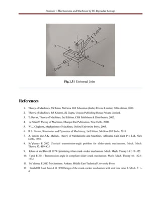 Module 1 mechanisms and machines | PDF | Physics | Science