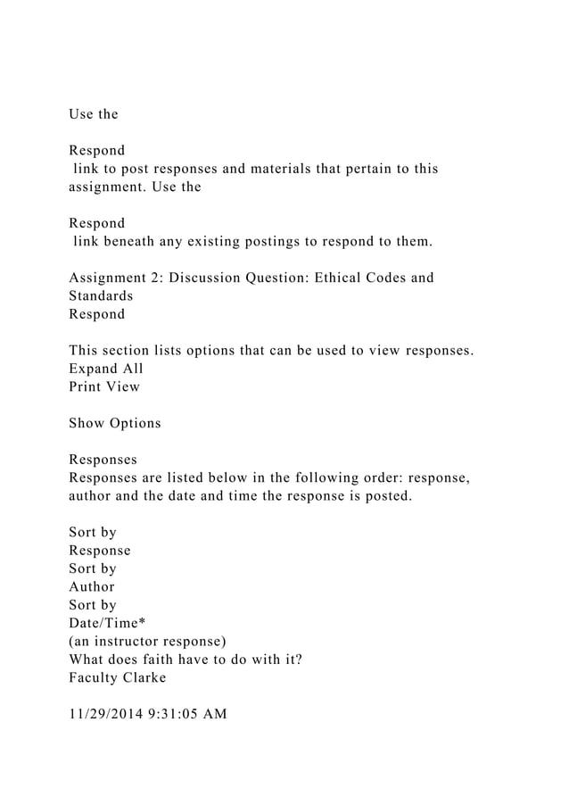 Module 1 Module 1 - M1 Assignment 2 DiscussionAssignment 2 D.docx ...