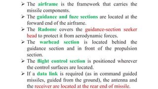 Rockets and missiles notes engineering ppt | PPTX