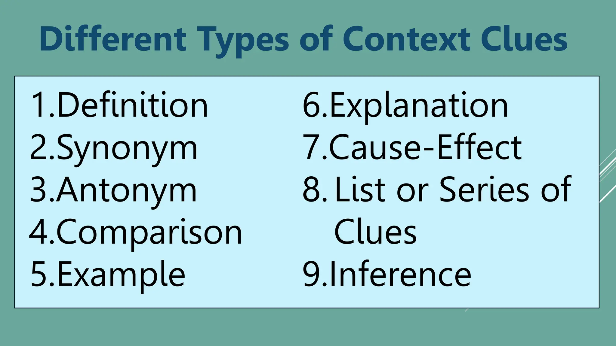 Grade 8 Quarter 1 Module 1 Noting Context Clues.pptx