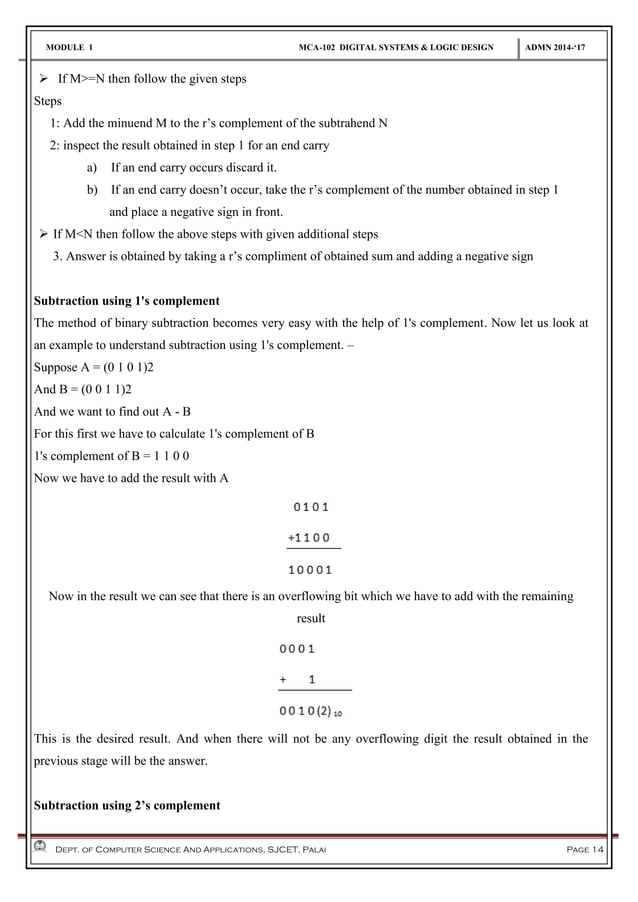 Module 1 number systems and code1 | PDF | Technology & Computing