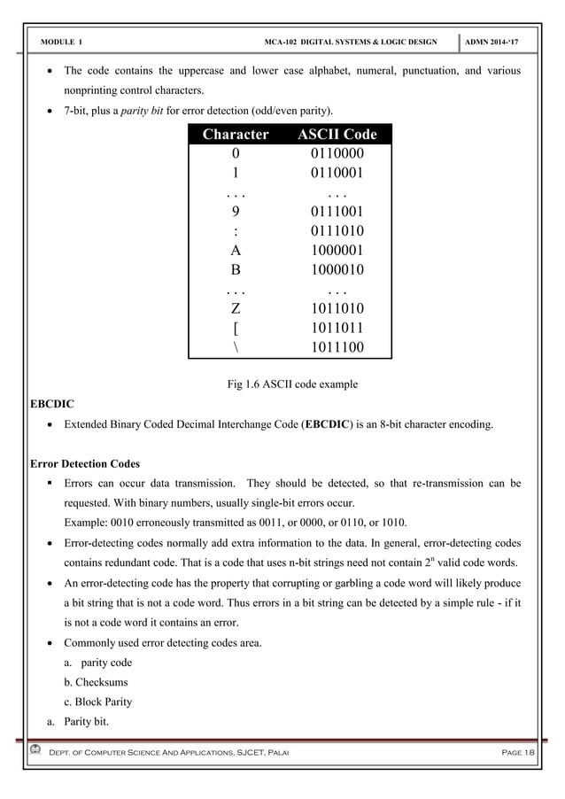 Module 1 number systems and code1 | PDF | Technology & Computing