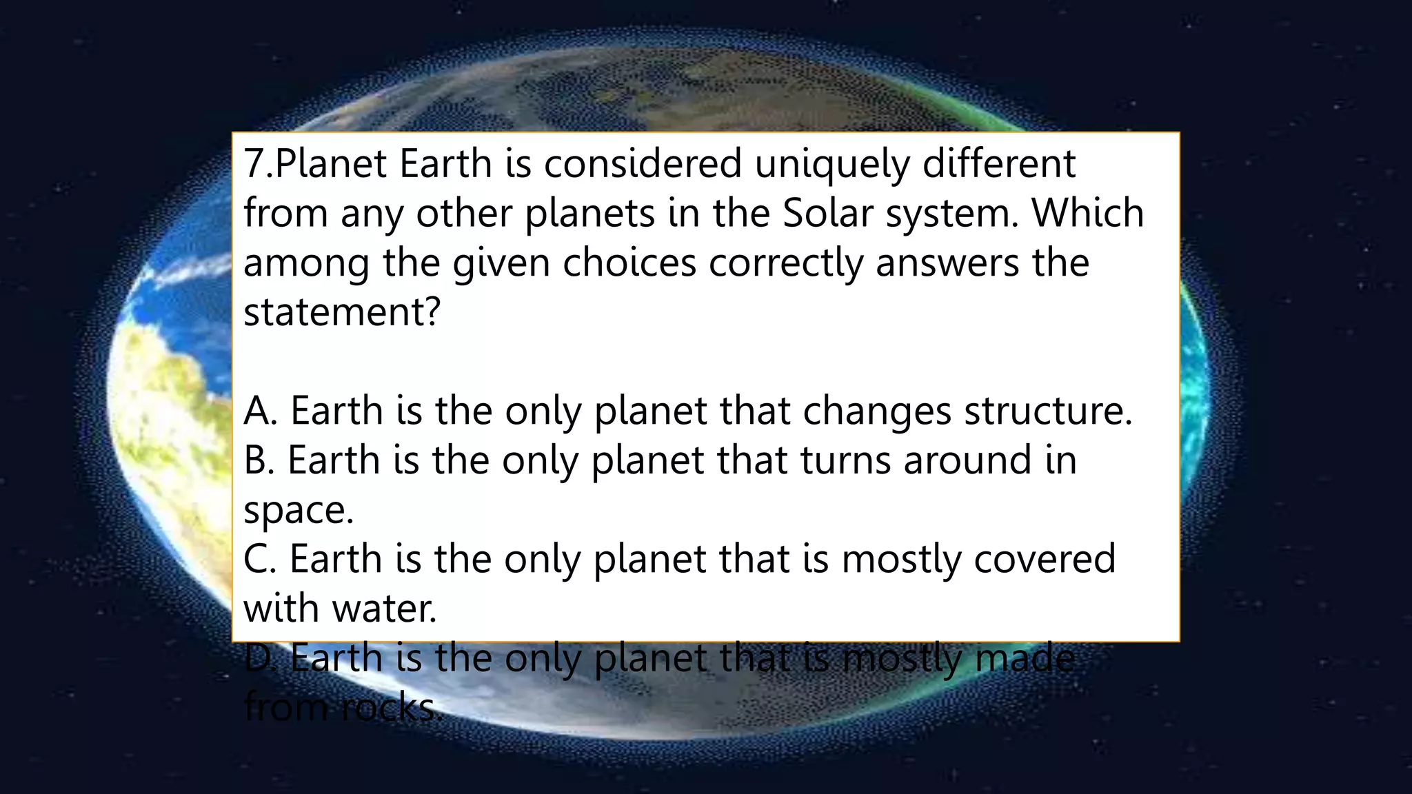 Module 1 Origin and Structure of the Earth Planet Earth.pptx