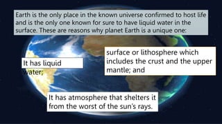 Module 1 Origin and Structure of the Earth Planet Earth.pptx