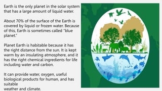 Module 1 Origin and Structure of the Earth Planet Earth.pptx