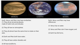 Module 1 Origin and Structure of the Earth Planet Earth.pptx