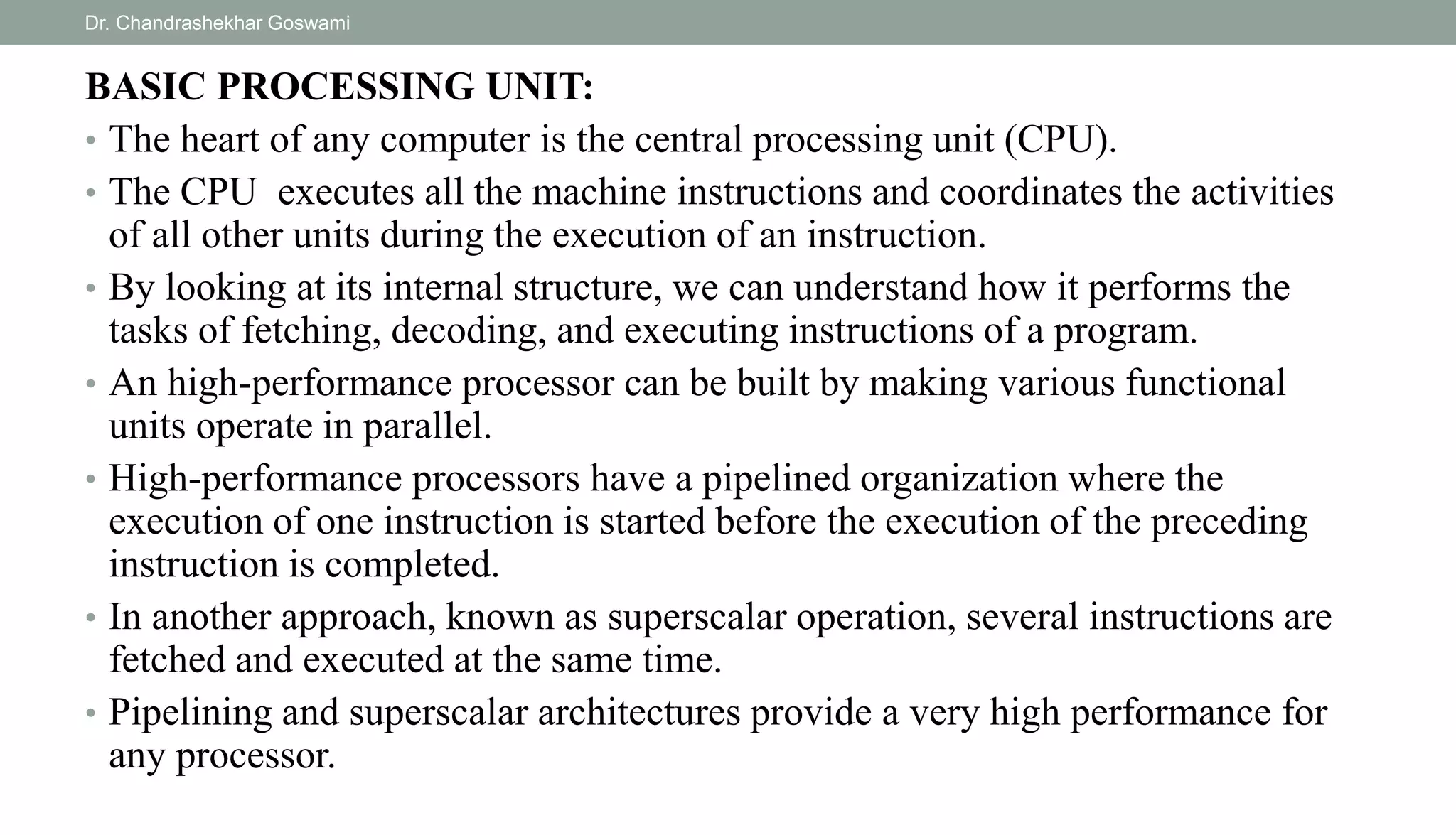 Module 1 Overview Of Computer Architecture And Organization Pptx