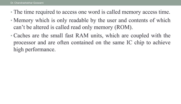 Module 1 Overview Of Computer Architecture And Organizationpptx