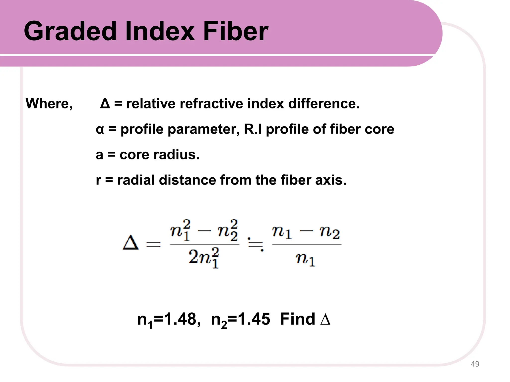 Classification of optical fibers and Modes of Optical Fiber | PPTX