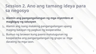 Module 1 Pagkilala sa Miyembro at Ideya ng Negosyo.pptx